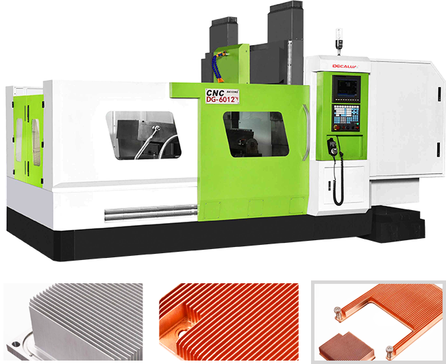 Manufacturing process of skived fins heat sink cutting and aluminum ...